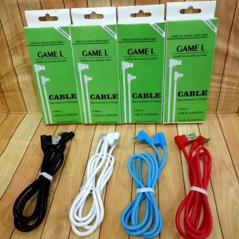 Jual Kebel Data Micro//Kabel Data Type C//Kabel Buat Main Game//Kabel ...
