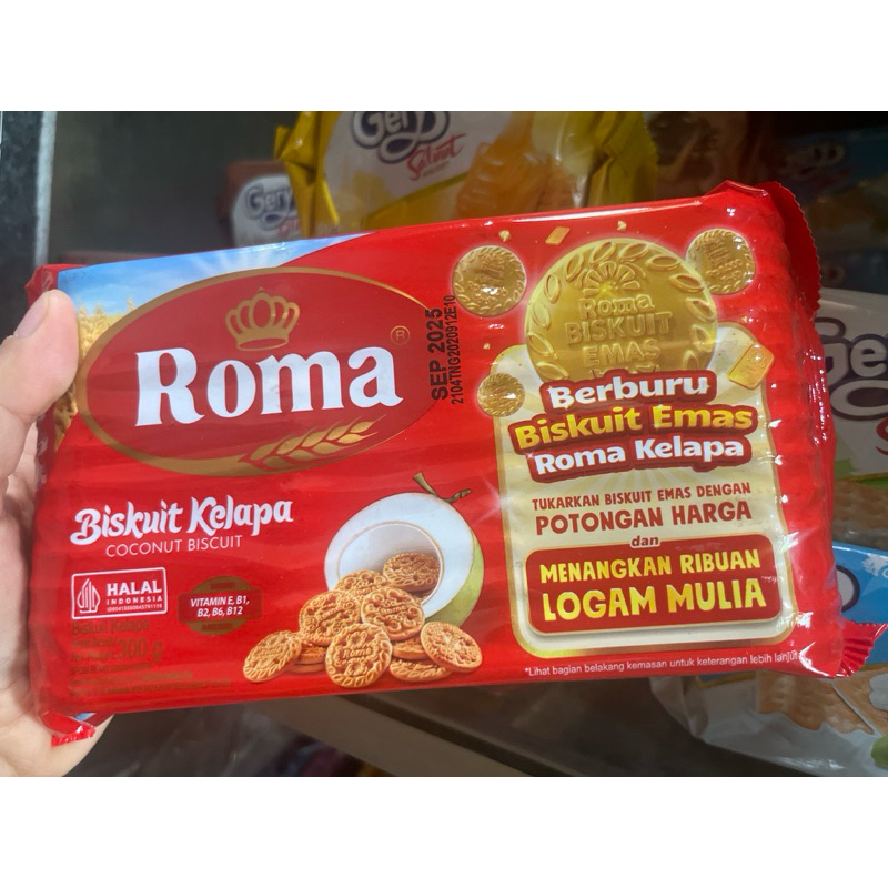Jual Roma Biskuit Kelapa 300gr (2 Pcs) | Shopee Indonesia