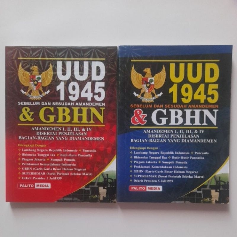 Jual UUD 1945 & GBHN | Shopee Indonesia
