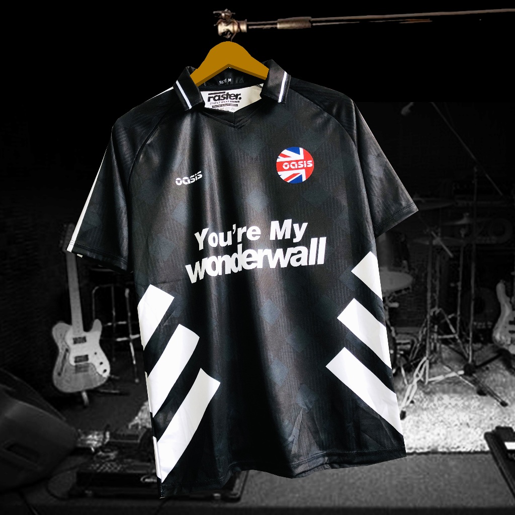 Jual Jersey Oasis Grade Premium - Jersey Band - Jersey Bola - Band ...