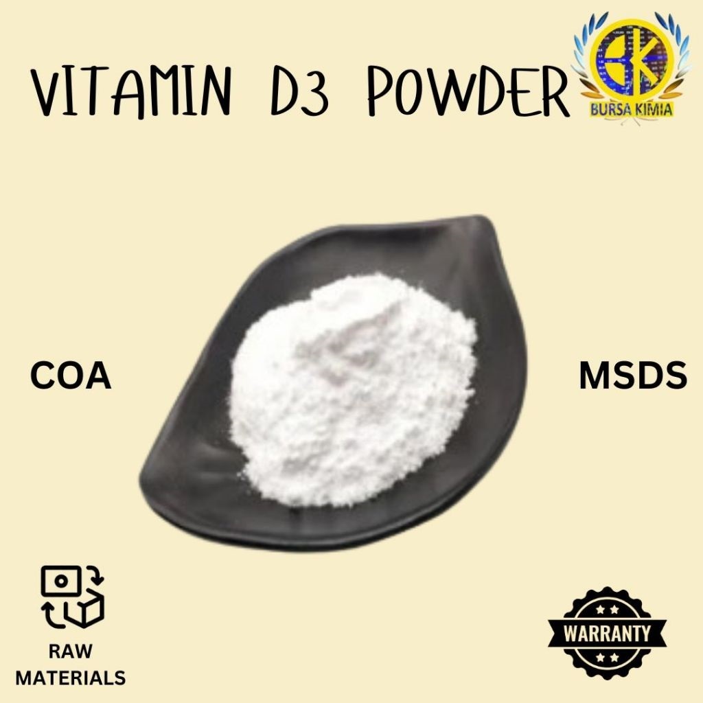 Jual Original Vitamin D3 Powder 10gr / Bubuk Vit D3 Nutrisi Penting ...