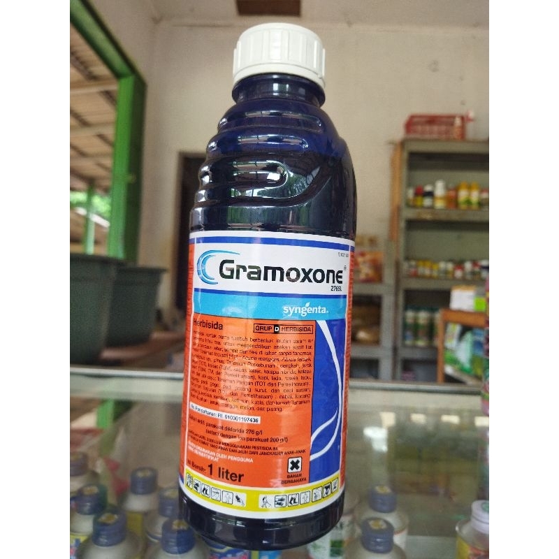 Jual GRAMOXONE 276 SL 1 Liter Bahan aktif Parakuat Diklorida Herbisida ...