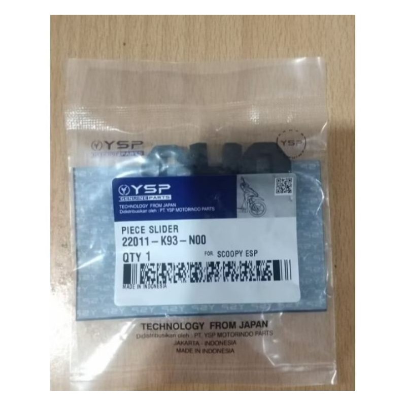 Jual GROSIR (YSP) (Harga 10set) PIECE SLIDER SCOOPY ESP K93/ VARIO 110 ...