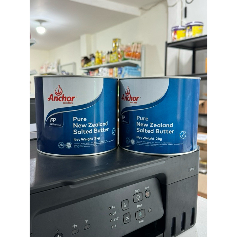 Jual Anchor pure New Zealand salted butter / Anchor butter kaleng ... Jual Anchor pure New Zealand salted butter / Anchor butter kaleng ...