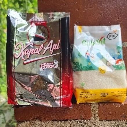 Jual Paket Kopi Kapal Api 350gr + Gulavit 500gr (PROMO) | Shopee Indonesia