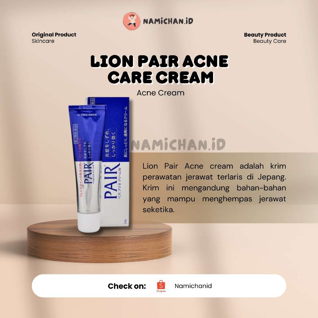 Jual [ PO Japan Maret 2025 ] Lion Pair Acne Care Cream Original Japan ...