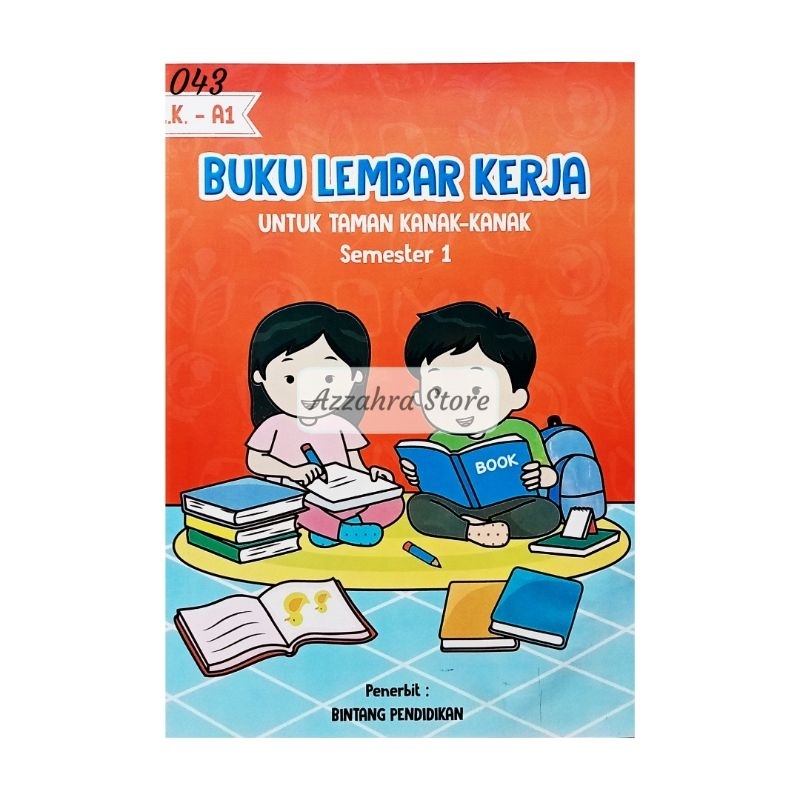 Jual LKS TK semester 1 mengenal angka dan huruf | Shopee Indonesia