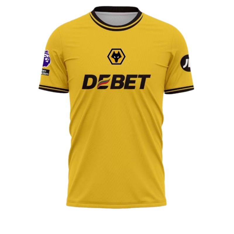 Jual Jersey Wolves Home 2024/2025 full printing gratis nama dan nomor ...