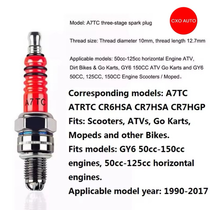 Jual BUSI RACING KAKI 3 A7TC/C7HS Motor drat pendek Revo Supra Fit ...