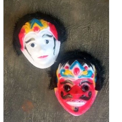 Jual Topeng Rahwana dan Sinta bahan spon | Shopee Indonesia