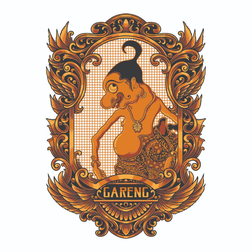 Jual GARENG | Stiker Wayang Budaya Asli Indonesia Anti Air | Shopee ...
