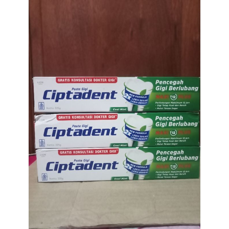 Jual ciptadent 225 gram cool mint | Shopee Indonesia