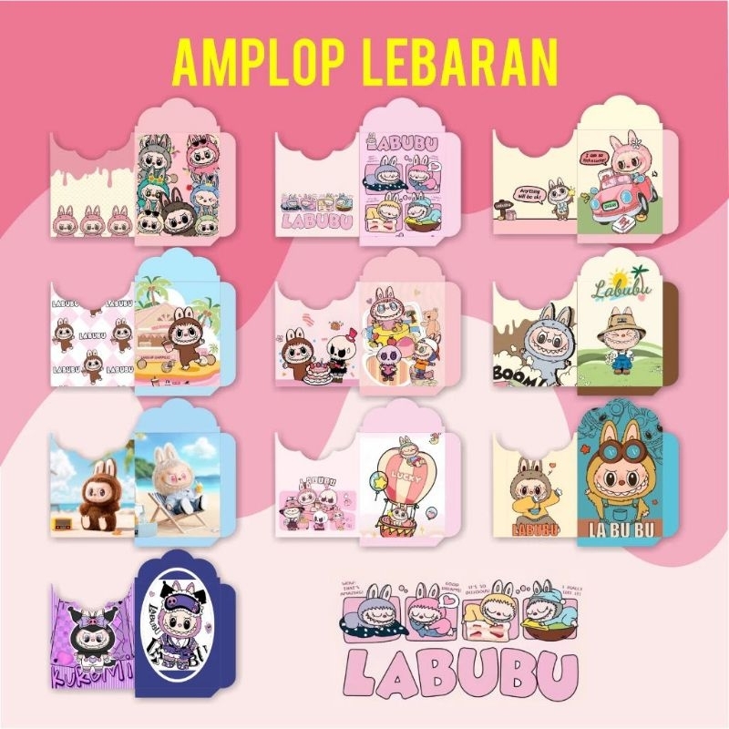 Jual Amplop Lebaran LABUBU , SANRIO , KUROMI , LOTSO , DLL | Shopee ...