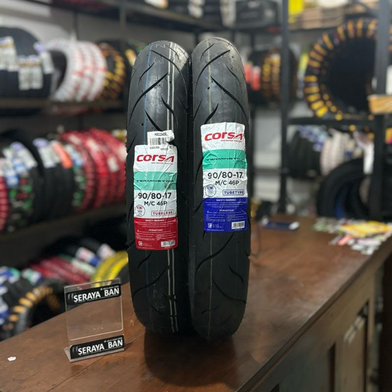 Jual Ban Corsa Terminator Ring 17 Medium Compound Tubless/Non Tubless ...