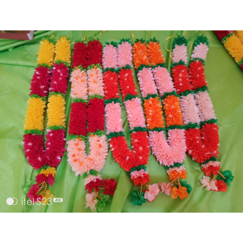 Jual Kalungan bunga kain 70cm | Shopee Indonesia