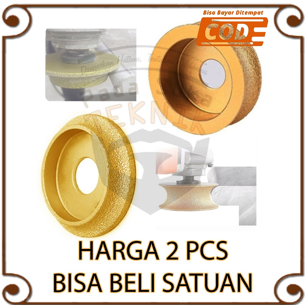 Jual Mata Gerinda Bevel Grinding Poles Stepnosing Pinggul 10mm Batu ...