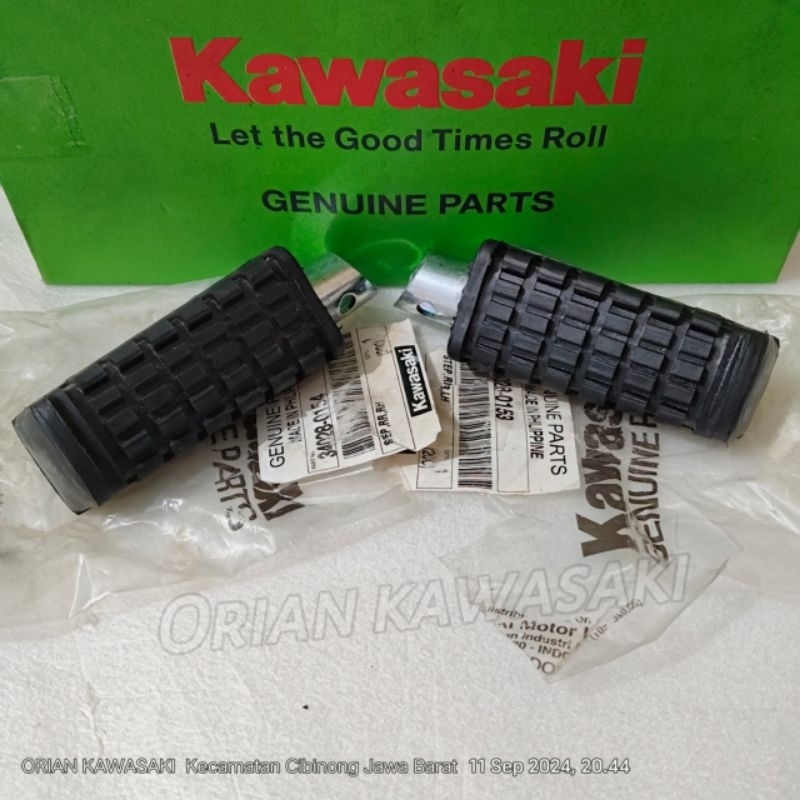 Jual karet atau pijakan step belakang ninja r original kawasaki ...