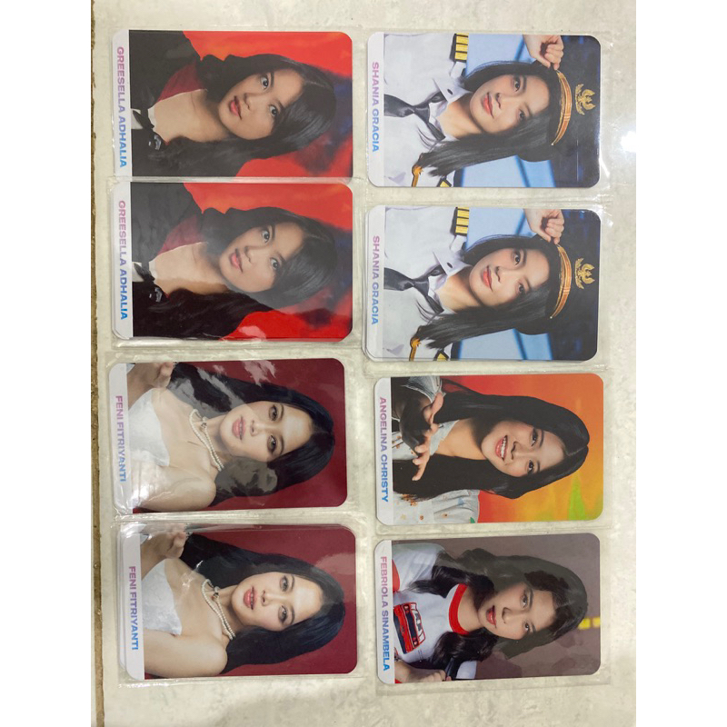 Jual PHOTOCARD JKT48 GRACIA FENI CHRISTY GREESEL OLLA Road to Sousenkyo Official | Shopee Indonesia
