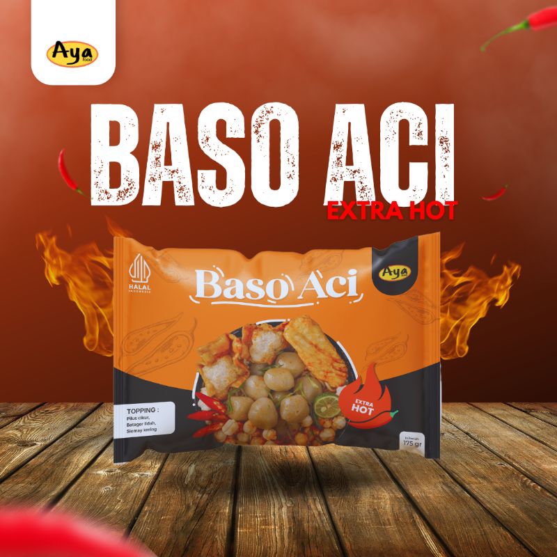 Jual Aya food - Baso Aci Instan Extra Hot Bakso Tulang Rangu Oleh oleh ...