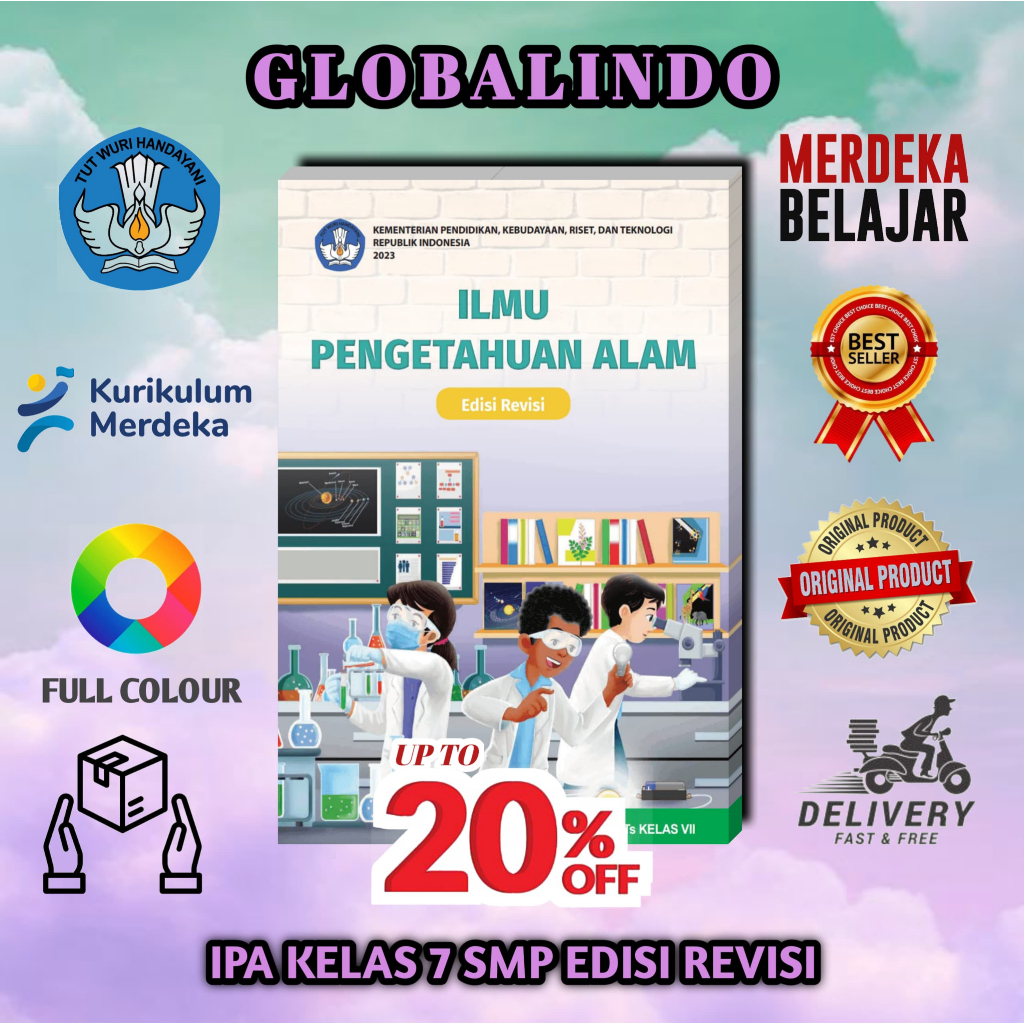 Jual Buku Siswa IPA ( Ilmu Pengetahuan Alam ) Edisi Revisi Terbaru 2024 Kelas 7 Smp/Mts ...