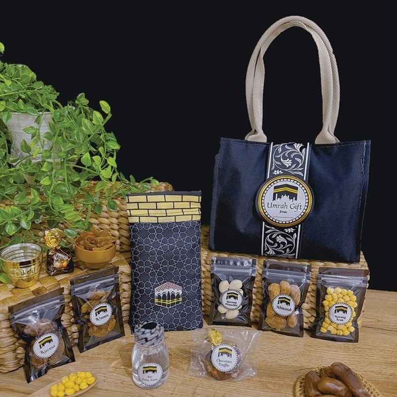 Jual Paket Oleh Oleh Umroh isi 10 Tas Mewah Hampers Haji Hadiah ...