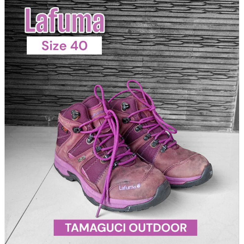 Jual Sepatu Gunung Outdoor Lafuma Second Original | Shopee Indonesia