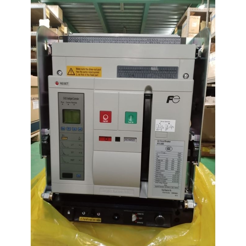 Jual ACB FUJI BT3-2500X/31250E 3P 1250A DRAW OUT 65KA INCLUDE MOTOR ...