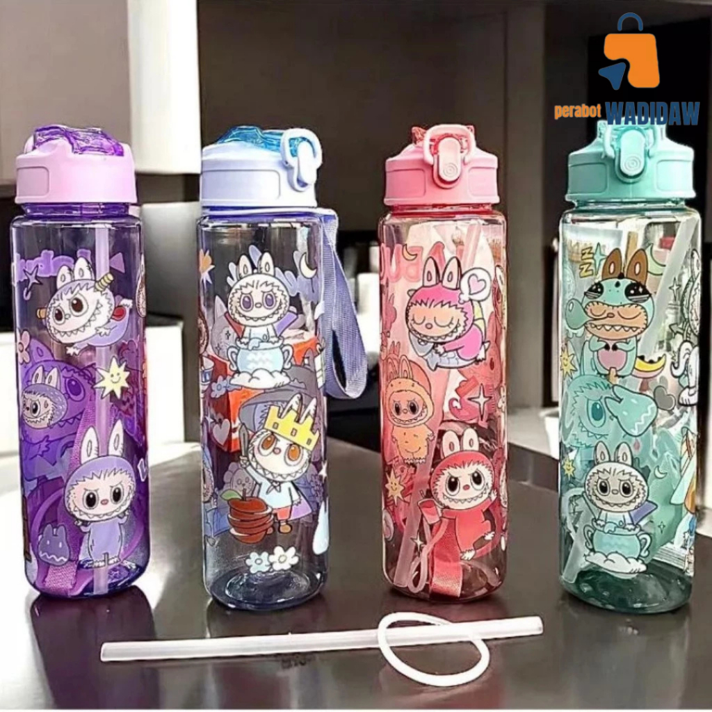Jual WADIDAW-Botol labubu BPA FREE/botol minum animasi/botol minum ...