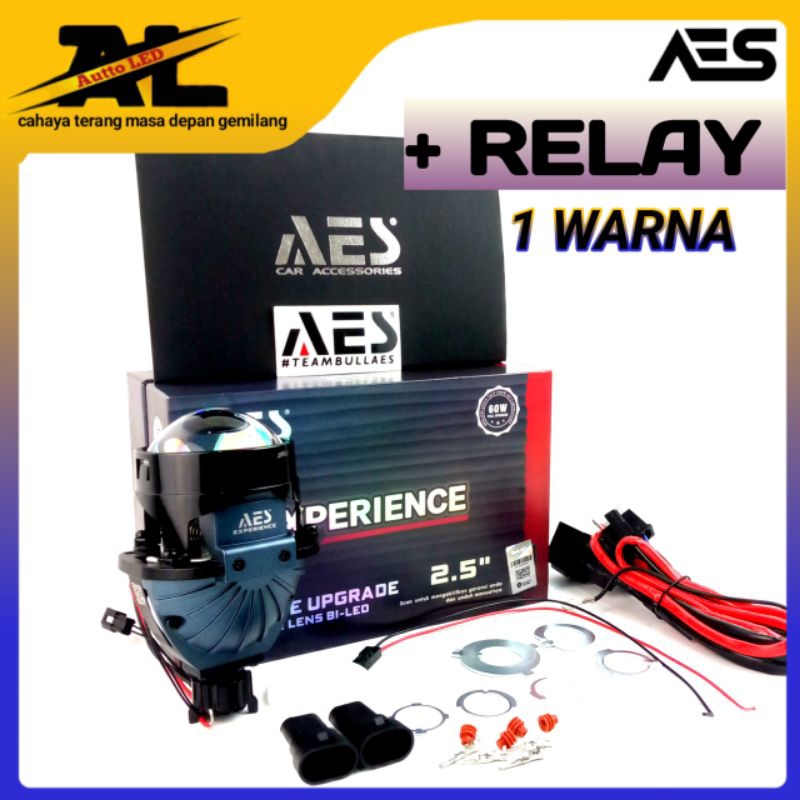 Jual BILED EXPERIENCE AES 2,5 INCH PLUS KABEL SET RELAY | BILED ...