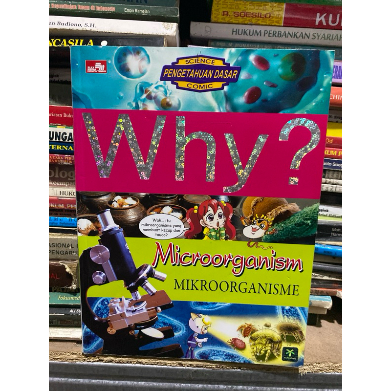 Jual Why? Microorganism (SCIENCE PENGETAHUAN DASAR COMIC) | Shopee ...