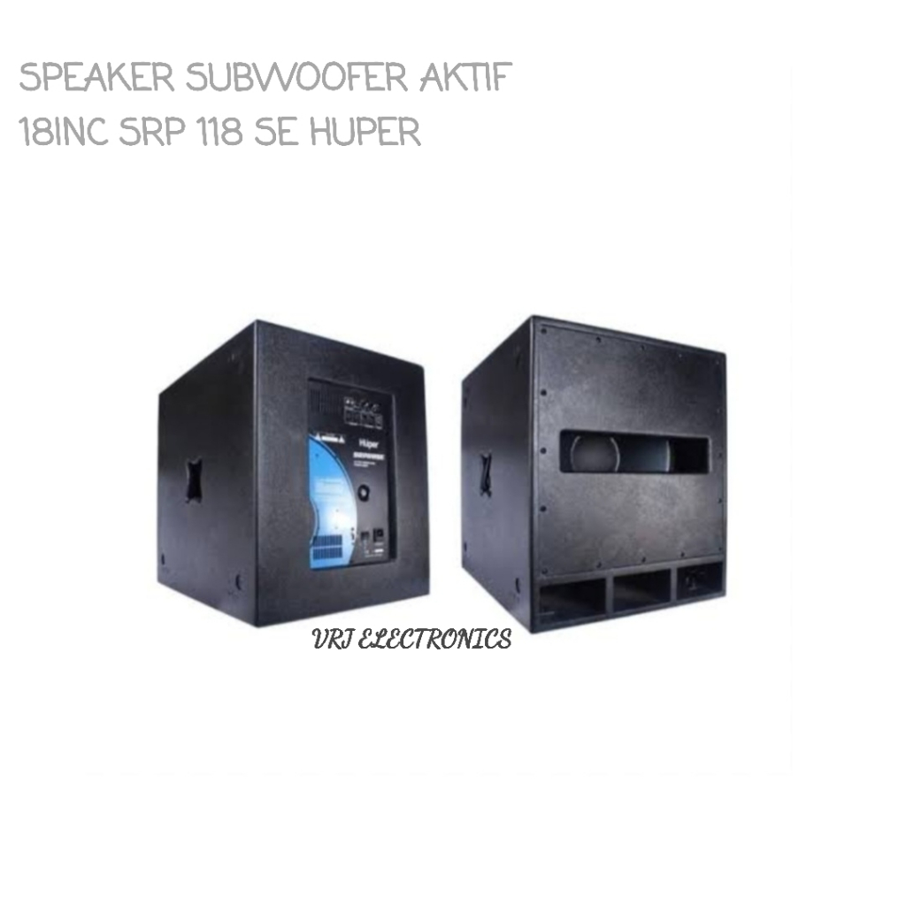 Jual Speaker Subwoofer Aktif 18 inch Srp 118 SE Huper ( 1pcs ) | Shopee Indonesia