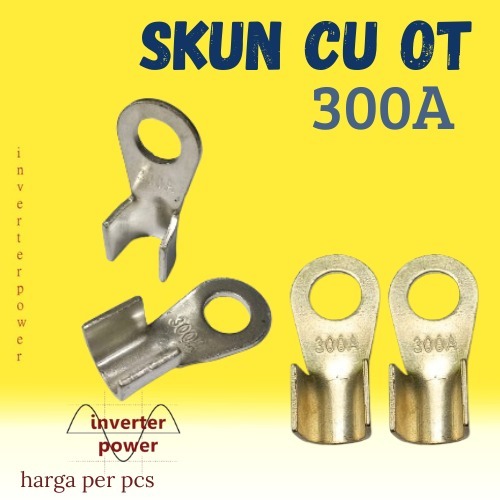 Jual 1pcs Skun Kabel CU OT300A-12mm 300a 300A lubang 12mm | Shopee Indonesia