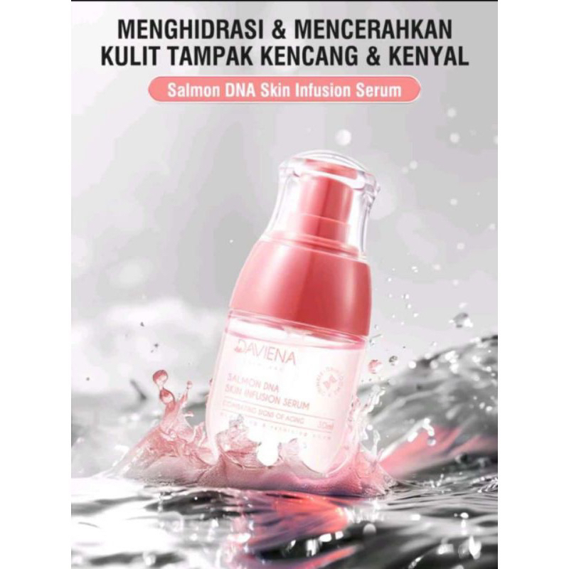Jual NEW FORMULA SERUM DNA SALMON DAVIENA SKINCARE | Shopee Indonesia