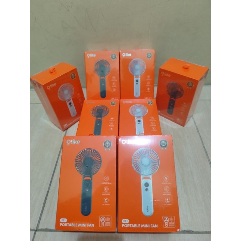 Jual Kipas Angin Mini Lipat Portable OLIKE PF1 Multifungsi 2in1 ...