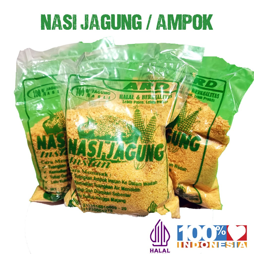 Jual Ampok Beras Jagung Instan 150 Gram | Shopee Indonesia