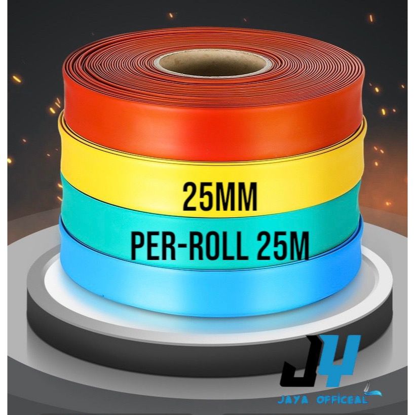 Jual HEATSHRINK D-25MM/HEAT SHRINK TUBING/SELONGSONG KABEL BAKAR ROLL ...