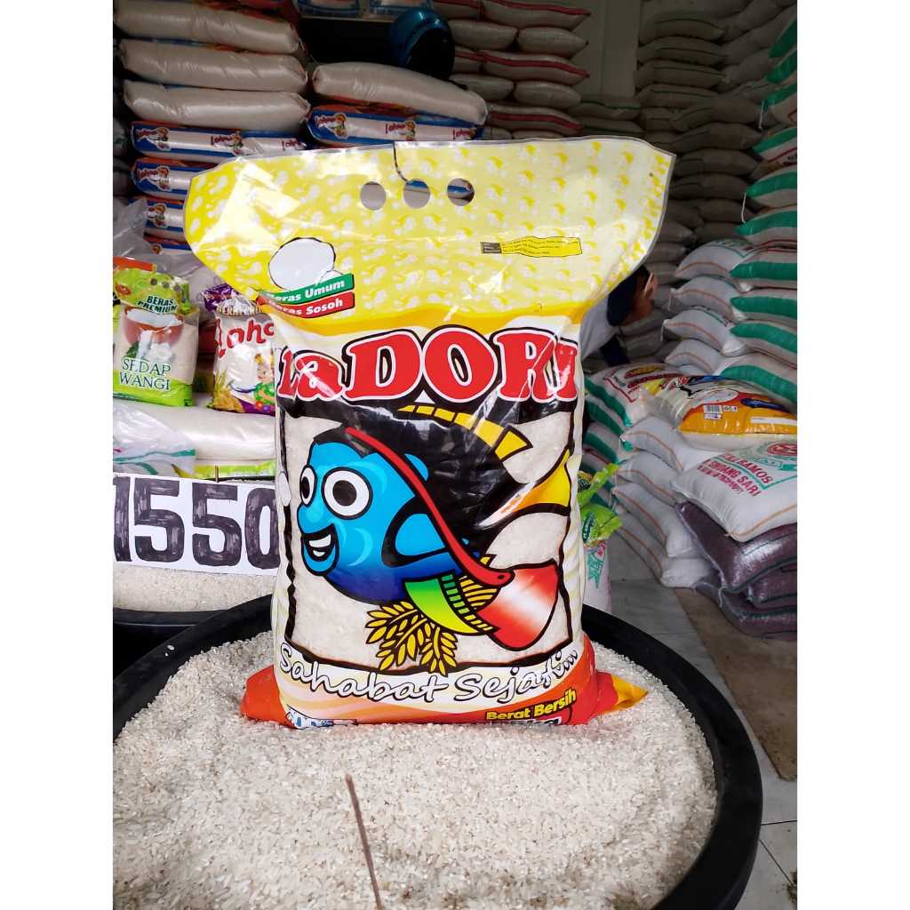 Jual LADORI BERAS PREMIUM KEMASAN 5KG | Shopee Indonesia