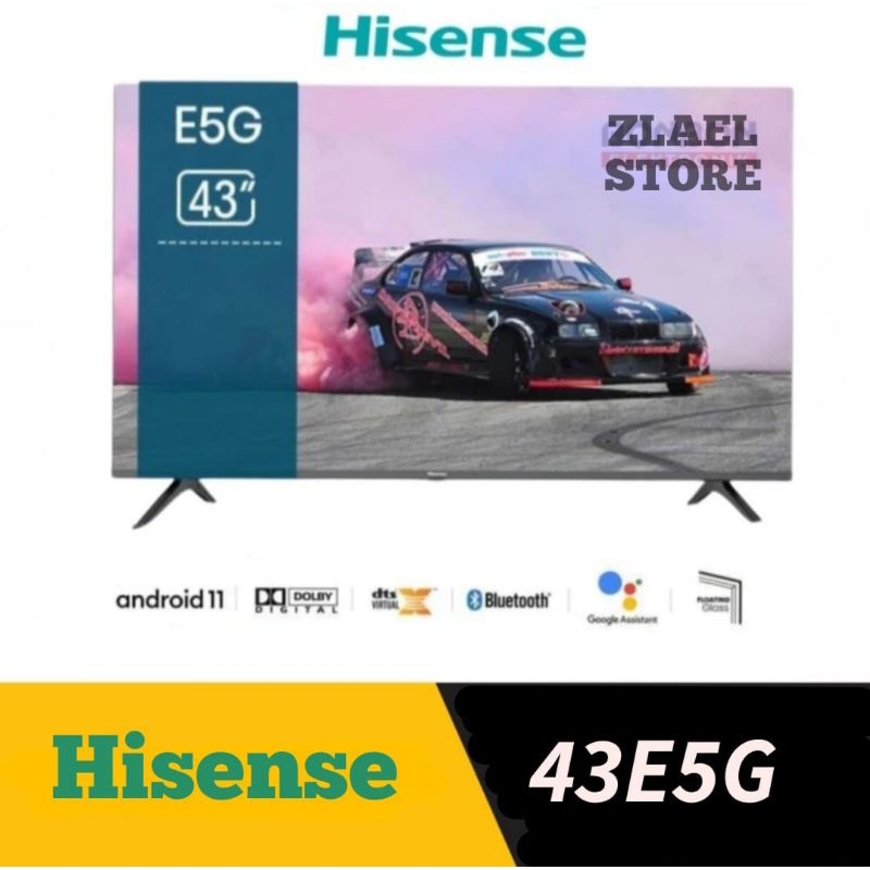 Jual HISENSE 43E5G ANDROID TV 43 INCH Hisense E5G 43" Smart tv android ...