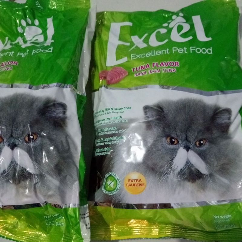 Jual Pakan kucing merk EXCEL 500gr | Shopee Indonesia