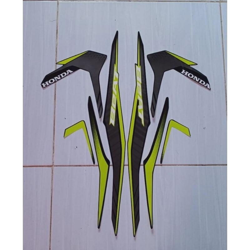 Jual Striping Sticker Stiker Lis les decal standar motor Honda Beat ...