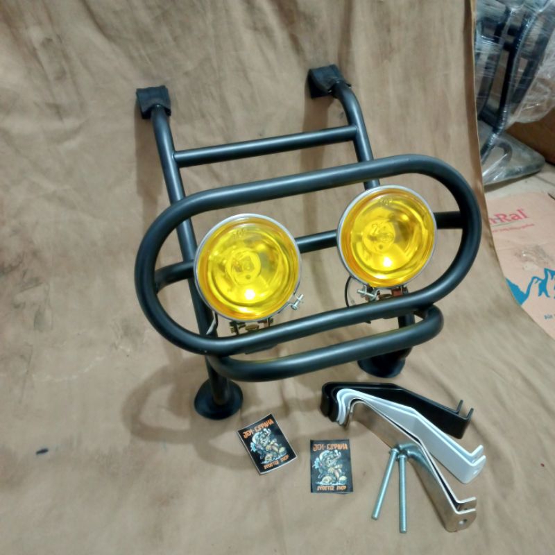 Jual Front Rack Vespa super Sprint Px Ps Excel Exclusive vbb bajaj ...
