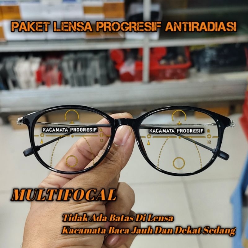 Jual Kacamata Baca Progresif Antiradiasi Wanita/Pria | Kacamata Baca ...