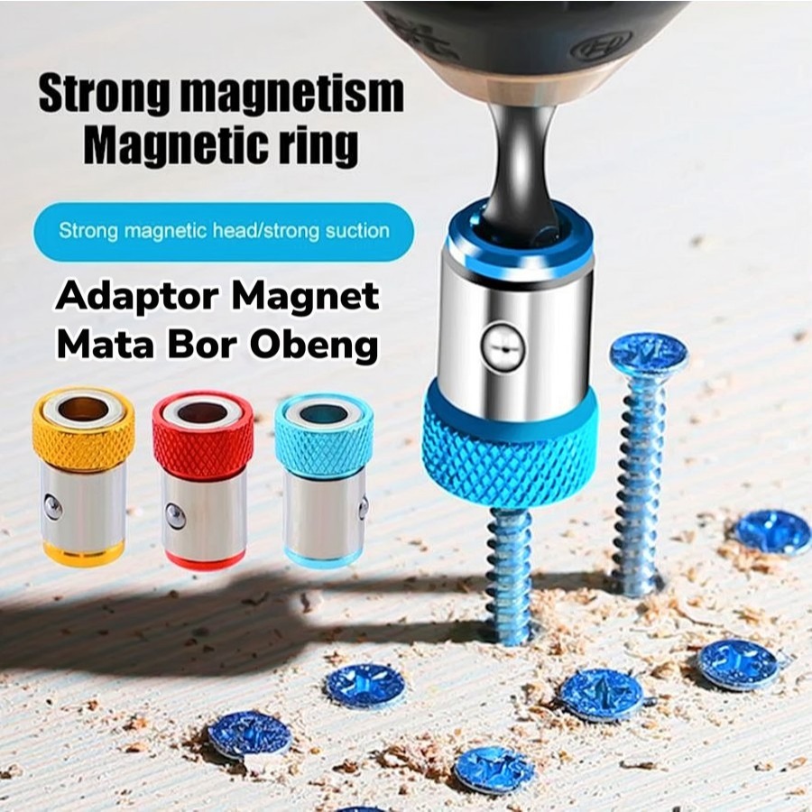 Jual RING MAGNET Sekrup Kepala Obeng Konektor Adapter Obeng Sekrup ...