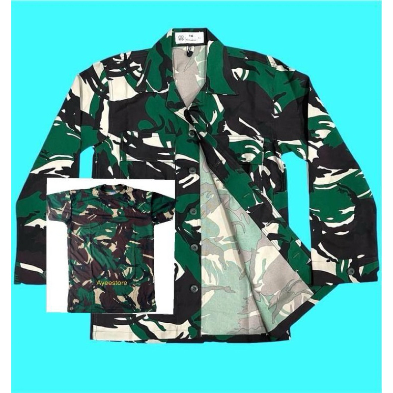 Jual baju pdl velbed tanpa puring + kaos dryfit jatah tni / velbed anti ...