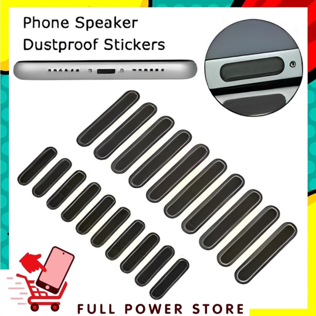 Jual FPS STIKER PENUTUP LUBANG SPEAKER ANTI DEBU ISI 10 PCS STICKER ...