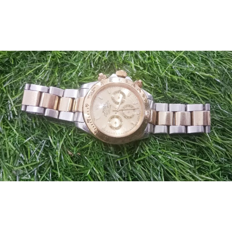 Jual rolex daytona two tone gold | Shopee Indonesia