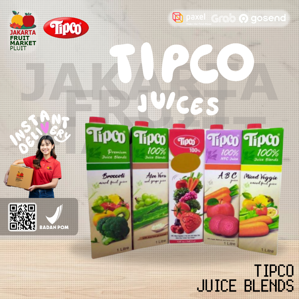 Jual TIPCO JUICE ALL / Broccoli / Veggie & Fruit / Aloevera jus buah sayur | Shopee Indonesia