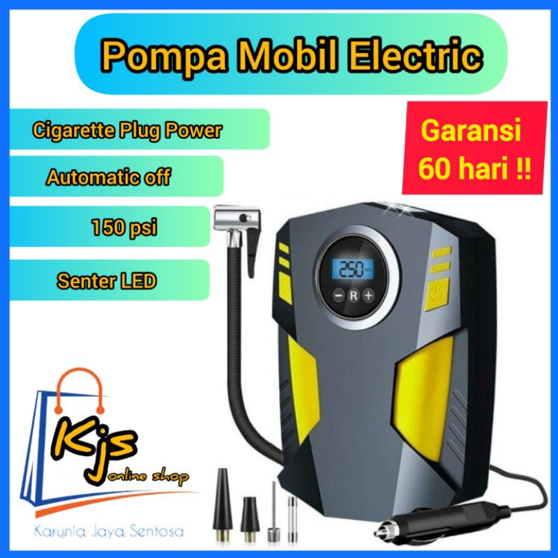 Jual Pompa mobil electrik portable car pump elektrik pompa portable ...