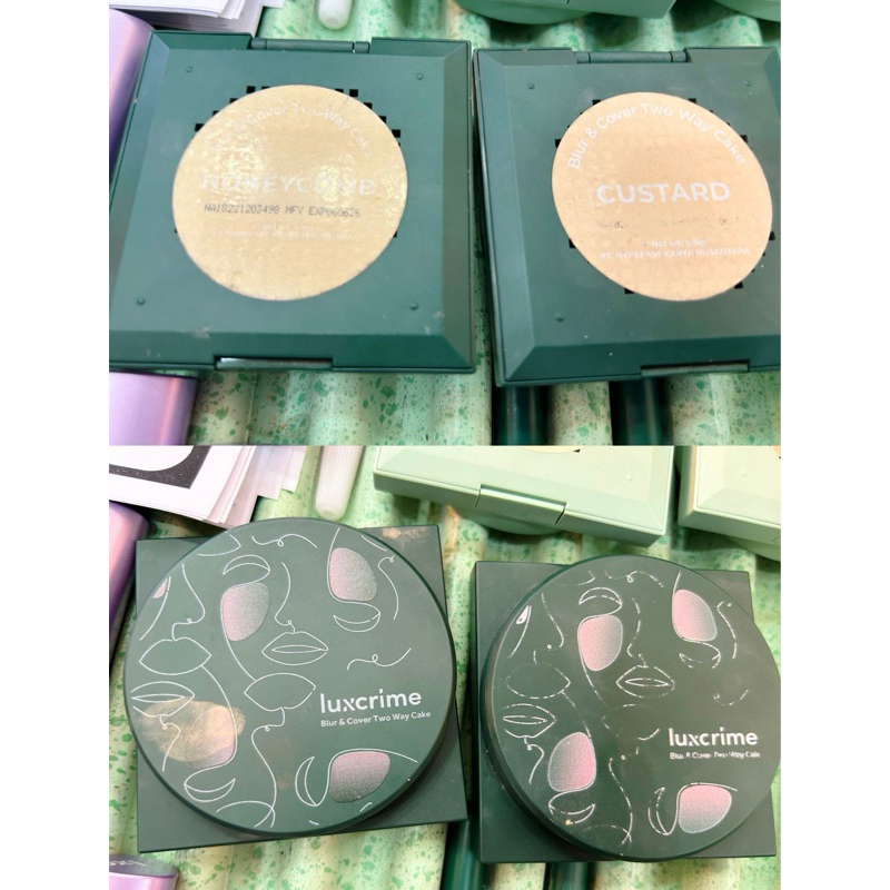 Jual Luxcrime Two Way Cake (honeycomb & custard only) | Shopee Indonesia