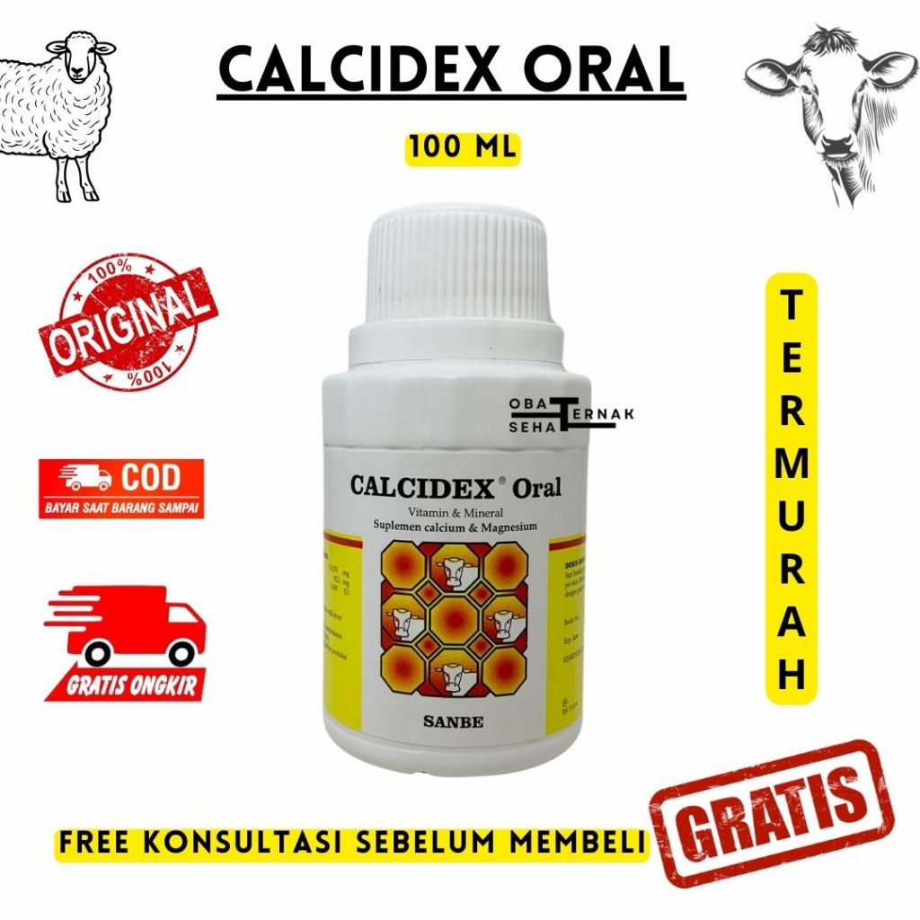 Jual CALCIDEX ORAL 100 ml - Mengatasi Defisiensi Calcium Magnesium ...